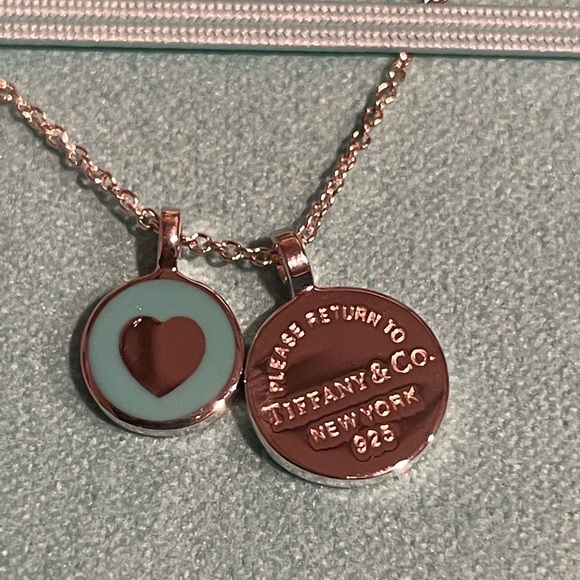 Tiffany & Co. | Jewelry | Return To Tiffany Mini Double Circle Tags ...
